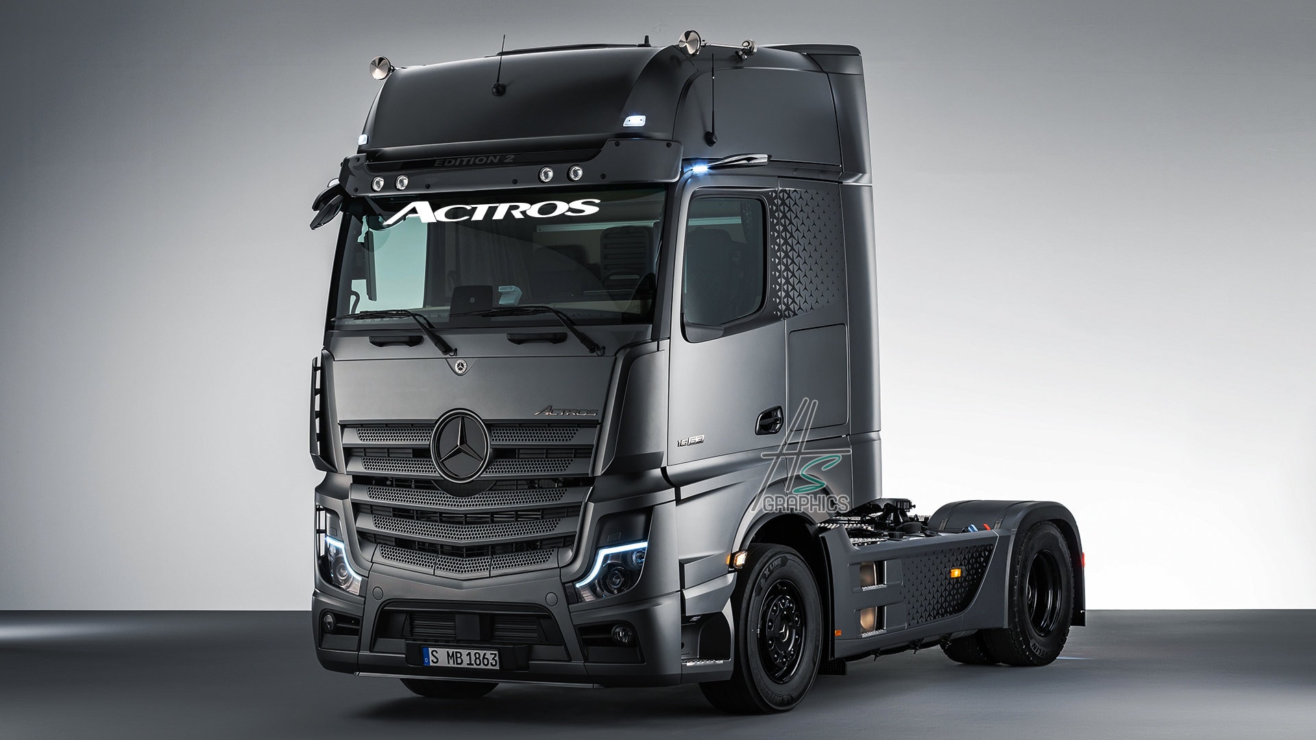 Decal for Actros Mercedes Benz Lorry Truck Windscreen Sticker - Etsy