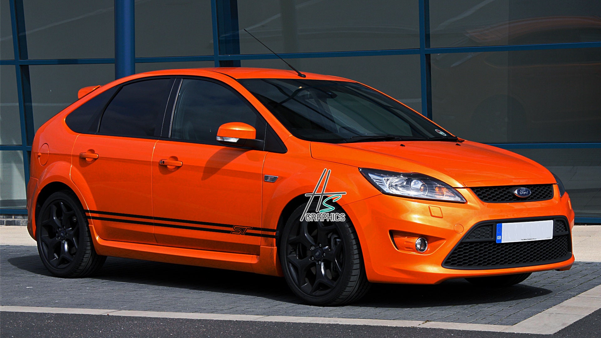 Ford Focus ST Side Stripes Stripes for Side Skirt Racing - Etsy