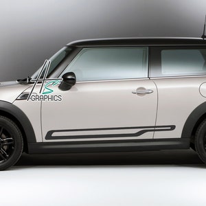 Mini Cooper Side Stripes, Stripes for Side Skirt, Racing Decoration ...