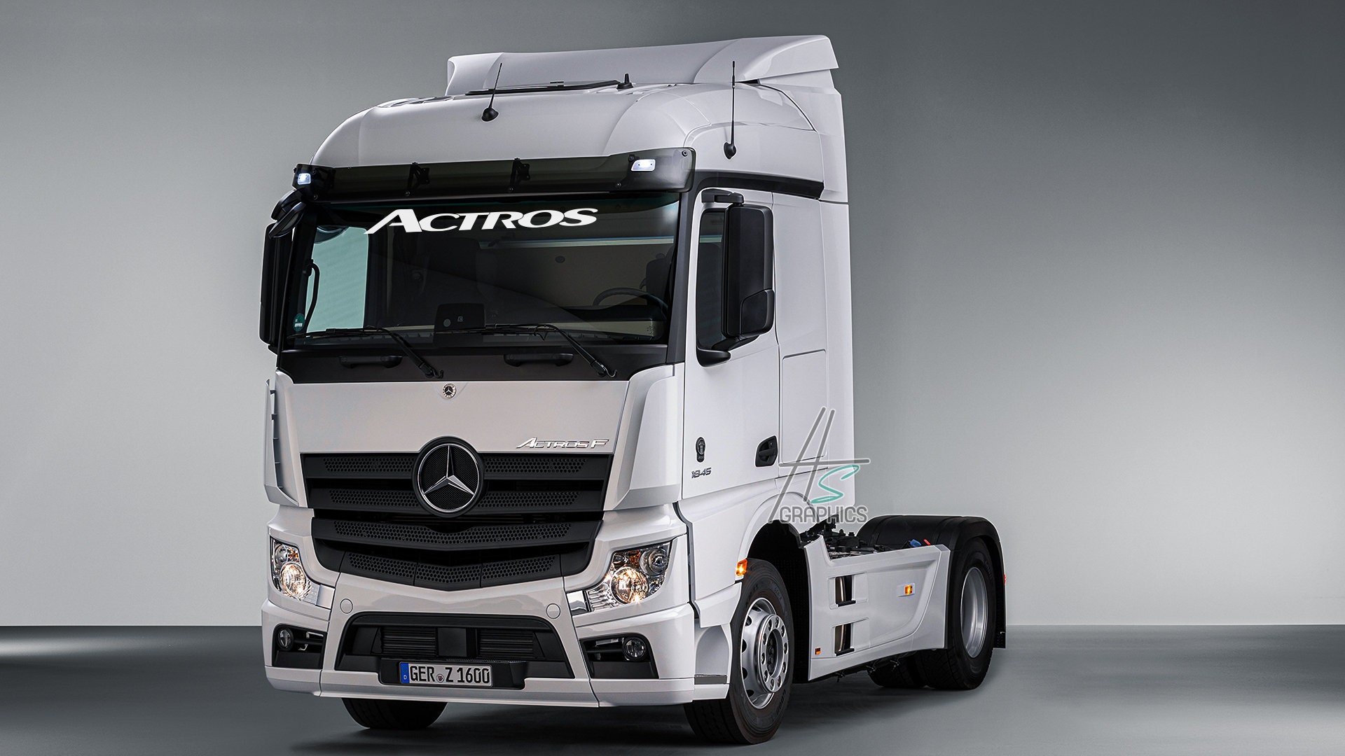 Decal for Actros Mercedes Benz Lorry Truck Windscreen Sticker - Etsy