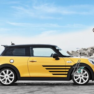 Mini Cooper Side Stripes, Stripes for Side Skirt Logo Style, Racing ...