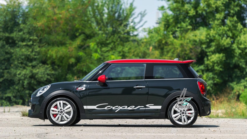 Mini Cooper S Side Stripes, Stripes for Side Skirt, Racing Decoration ...
