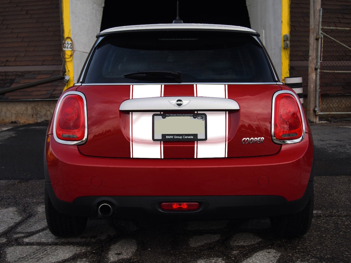 Mini Cooper Bonnet and Boot Stripes Stripes for Hood and - Etsy UK