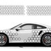 Hexagon Car Graphics, Honeycomb Side Stickers, Car Styling Adhesive ...
