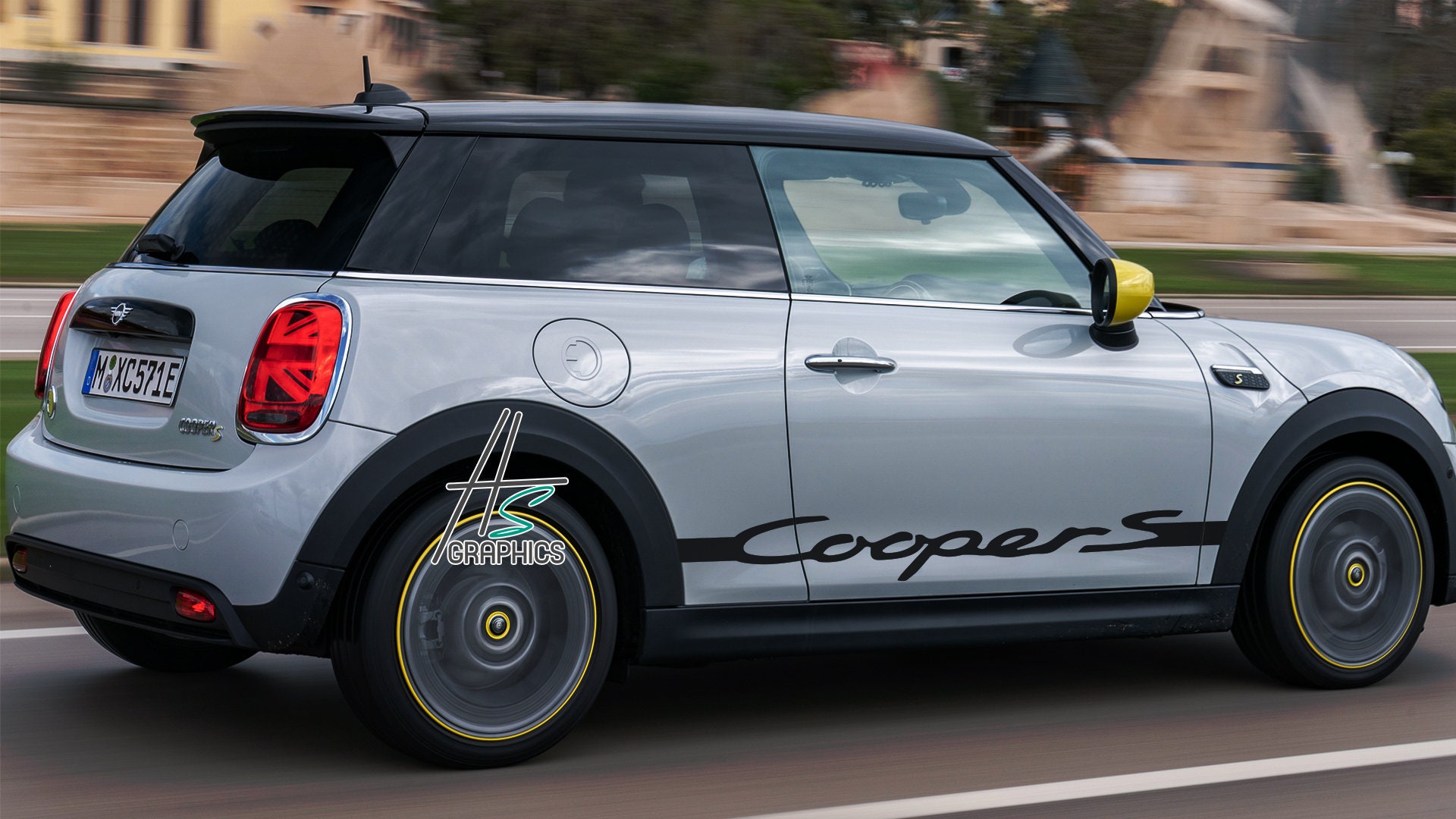 Mini Cooper S Side Stripes, Stripes for Side Skirt, Racing Decoration ...