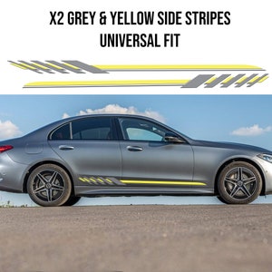 Mercedes Benz Side Stripes AMG Stripes for Side Skirt, Racing ...