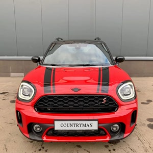 Mini Cooper Bonnet Stripes, Stripes for Hood, Racing Decoration Decals ...