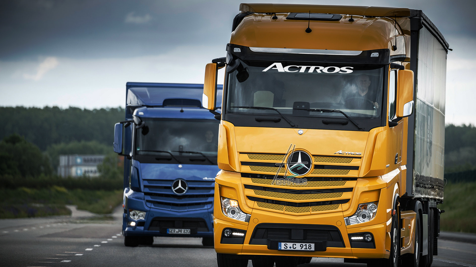 Decal for Actros Mercedes Benz Lorry Truck Windscreen Sticker - Etsy