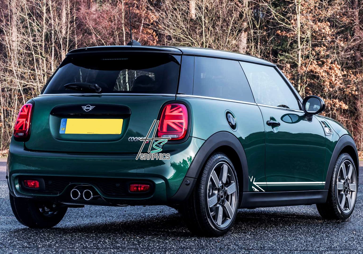 Mini Cooper Side Stripes Union Jack Stripes for Side Skirt - Etsy