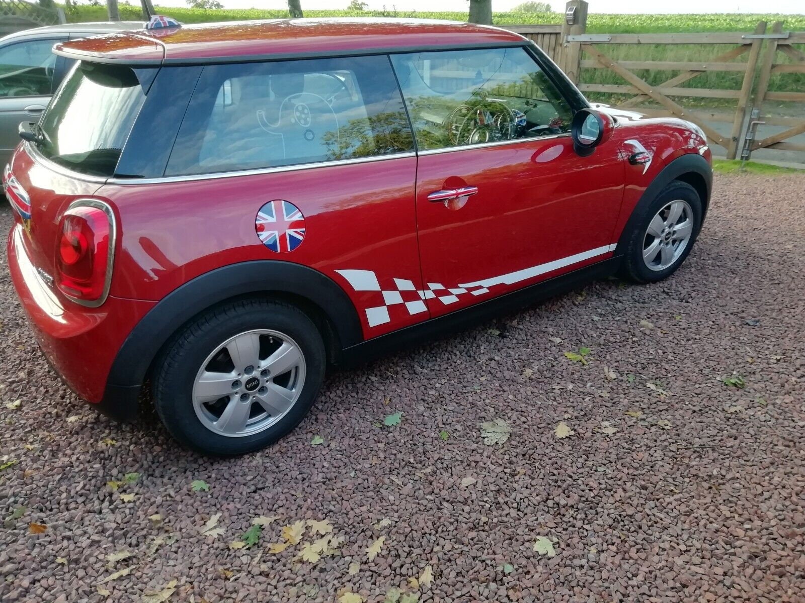 Mini Cooper Side Stripes, Check Stripes for Side Skirt, Racing ...