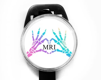 MRI Safe Badge Reel Mri Tech Badge Holder radiology Badge Reel MRI MRI ...