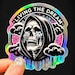 Funny Sticker Nurse Sticker Holographic Sticker, Xray Sticker, Dark ...