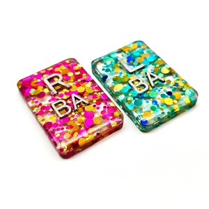 Holographic Dots Xray Markers - Clear Glitter X-ray Markers - Radiology ...