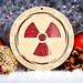 Radiation Symbol Ornament, Xray Tech Ornament, Xray Christmas Ornament ...