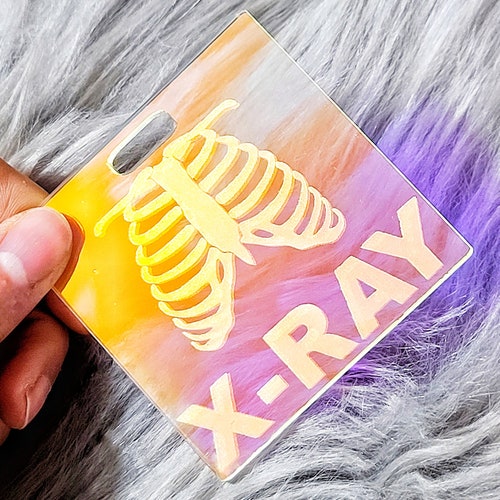 Xray Tech Badge Buddy Xray Marker Parker Radiology Badge - Etsy