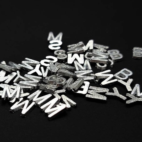 Small Letters for X-ray Markers Unmounted Lead Letters - Etsy