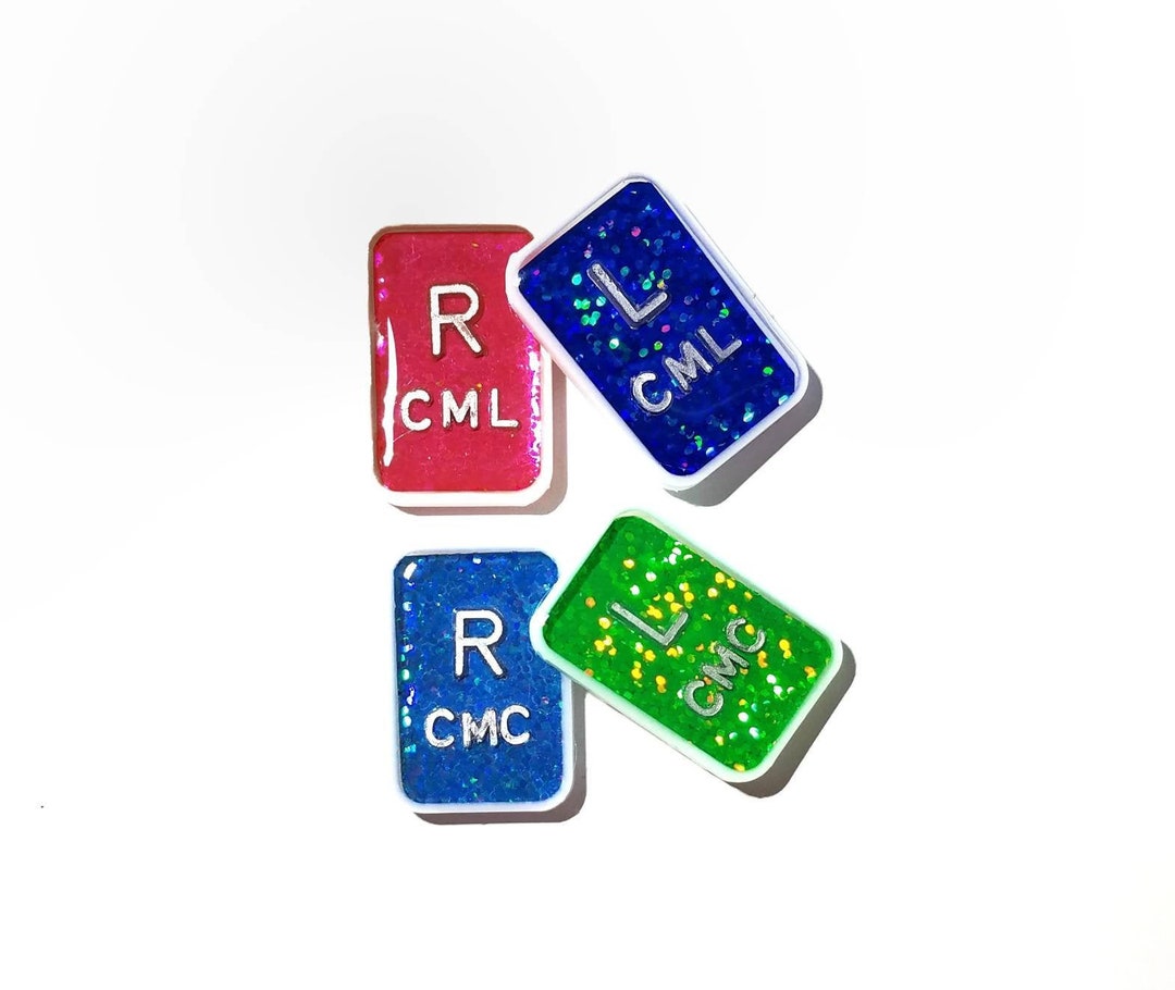Two Sets White Border X-ray Markers - Custom Holographic X-ray Markers ...