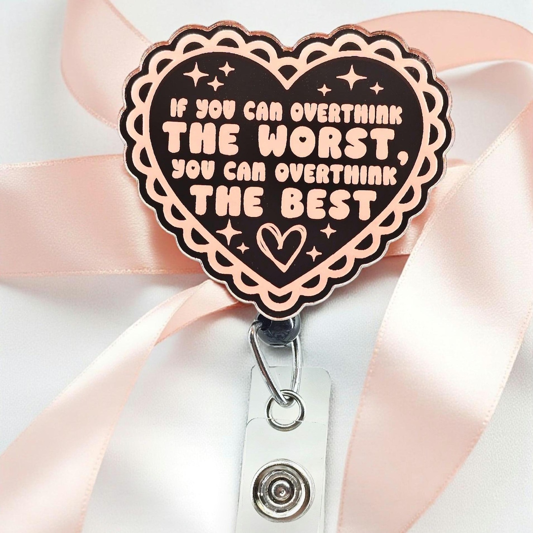 If You Can Overthink the Worst Badge Reel - Mental Health Badge Reel ...