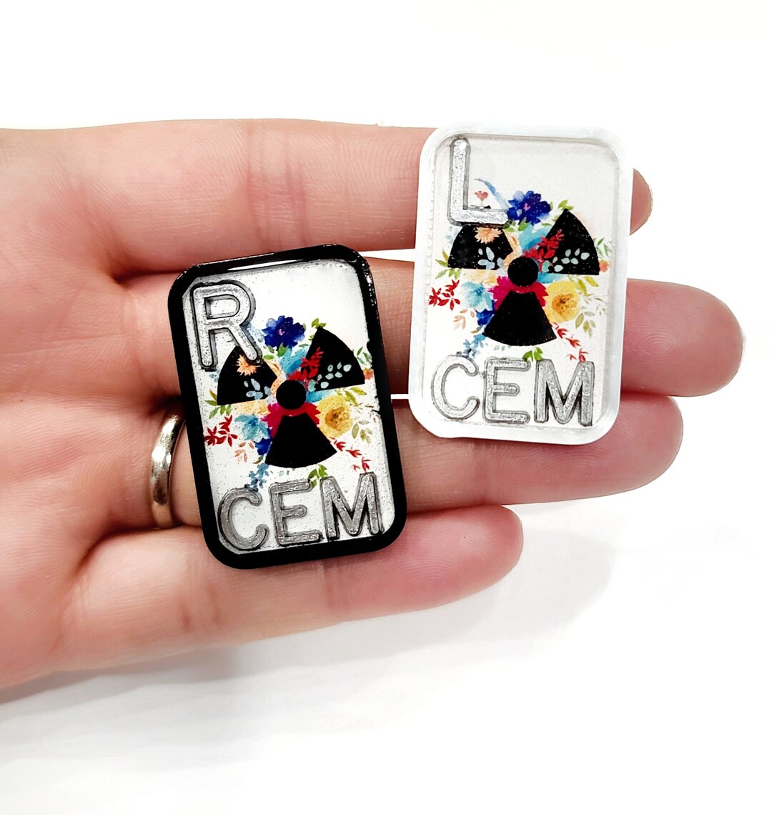 Floral Radiation X-ray Markers - Rad Tech Gift - Radiation X-ray ...