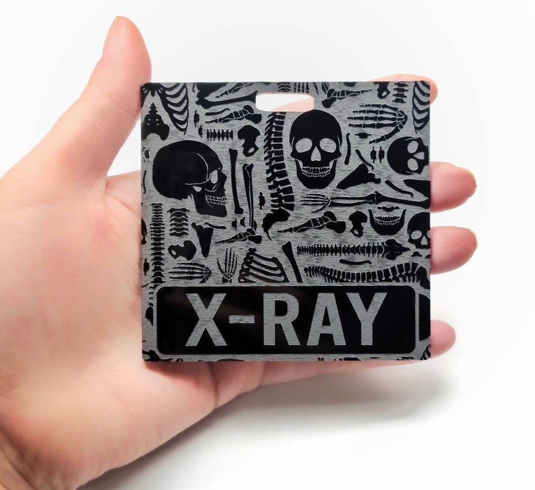 Xray Badge Buddy Radiology Badge Buddy Xray Marker Parker Anatomy Badge ...
