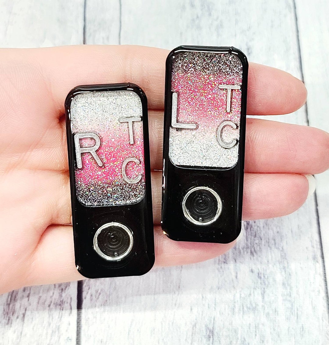 Pink Glitter Ombre BB Xray Markers - BB Xray Marker Set - Position ...
