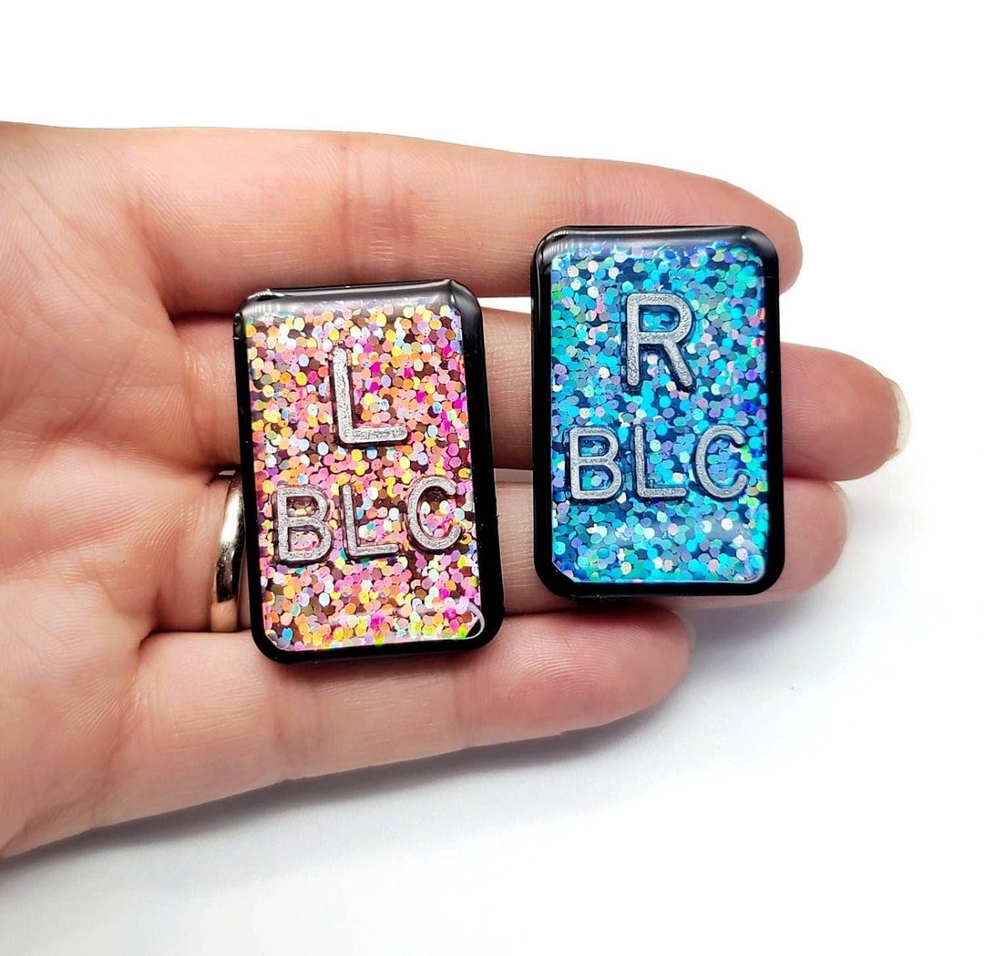 One Set Black Border X-ray Markers - Radiographic Markers - Glitter X ...