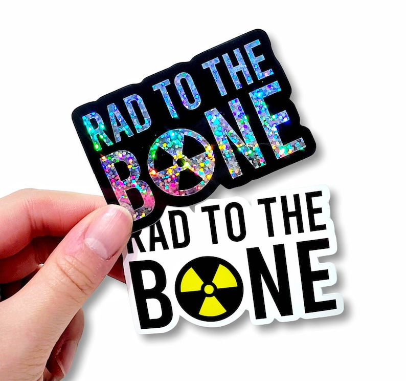Xray Tech Sticker Radiology Sticker Rad to the Bone - Etsy