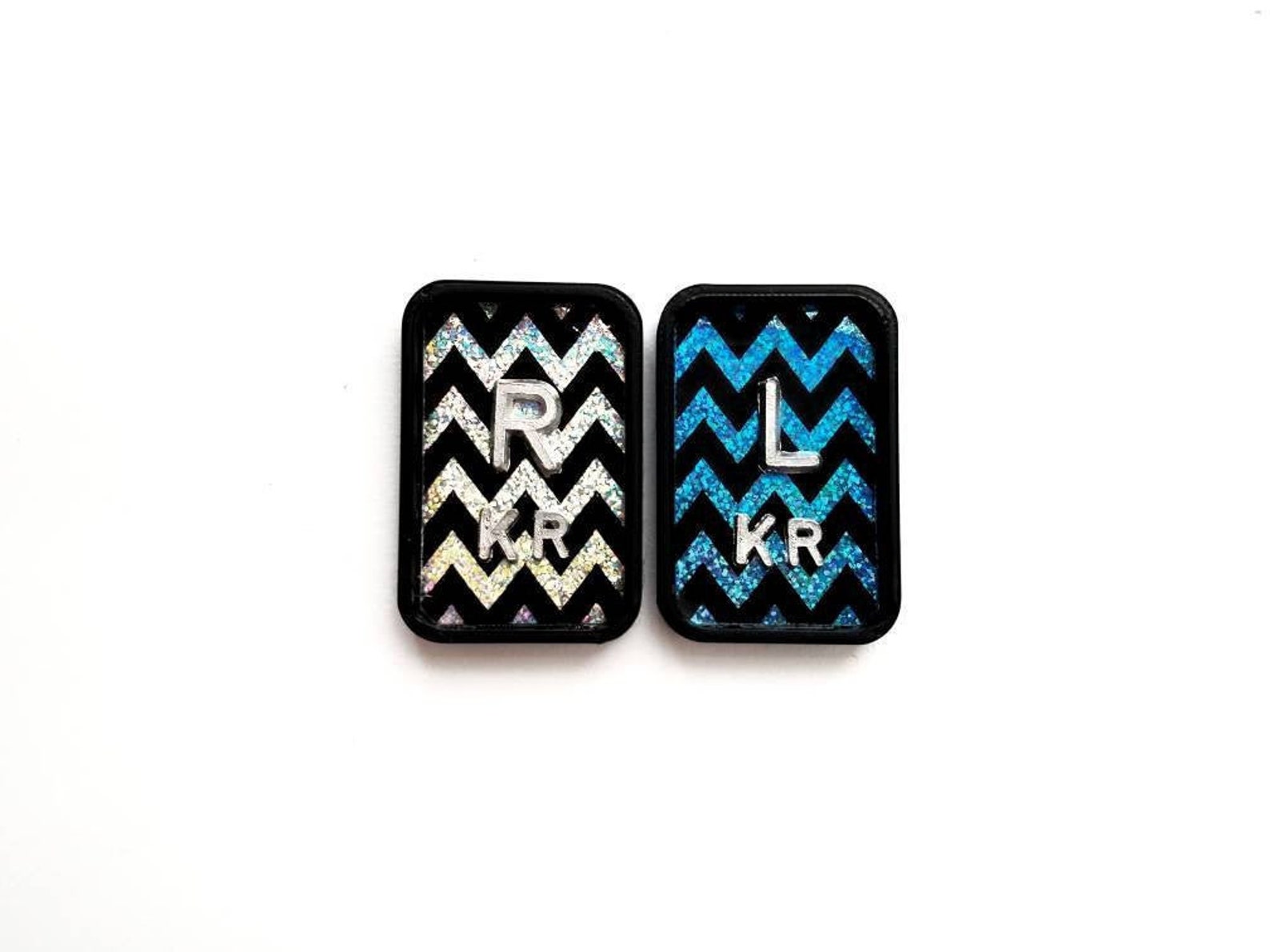Chevron X-ray Markers - Rad Tech Gift - Glitter X-ray Markers - Fun X ...