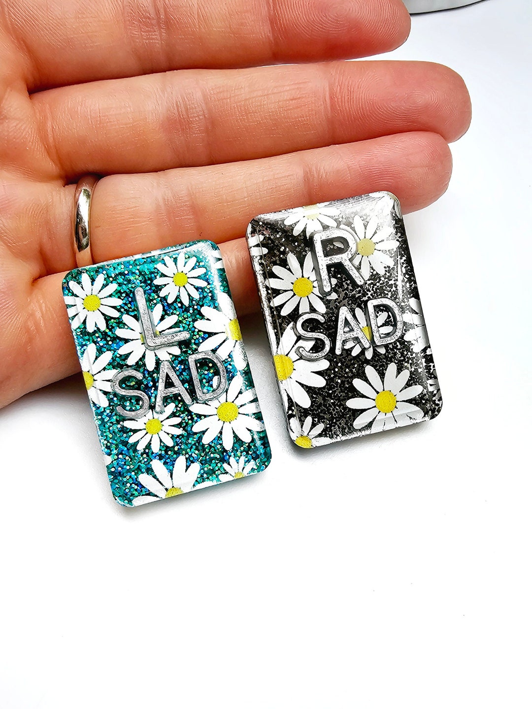 Glitter Daisy X-ray Markers, Floral Xray Marker Set, Gift for X-ray ...