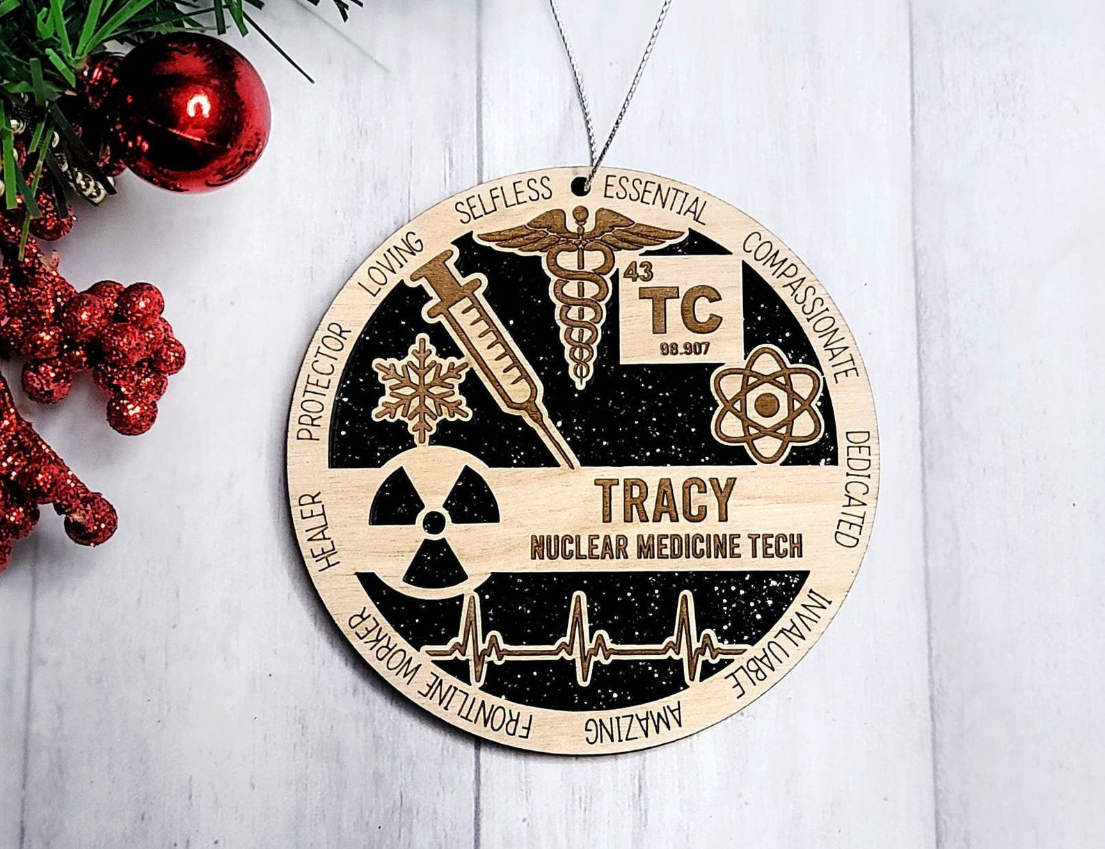 Nuclear Medicine Ornament Custom Christmas Ornament - Etsy