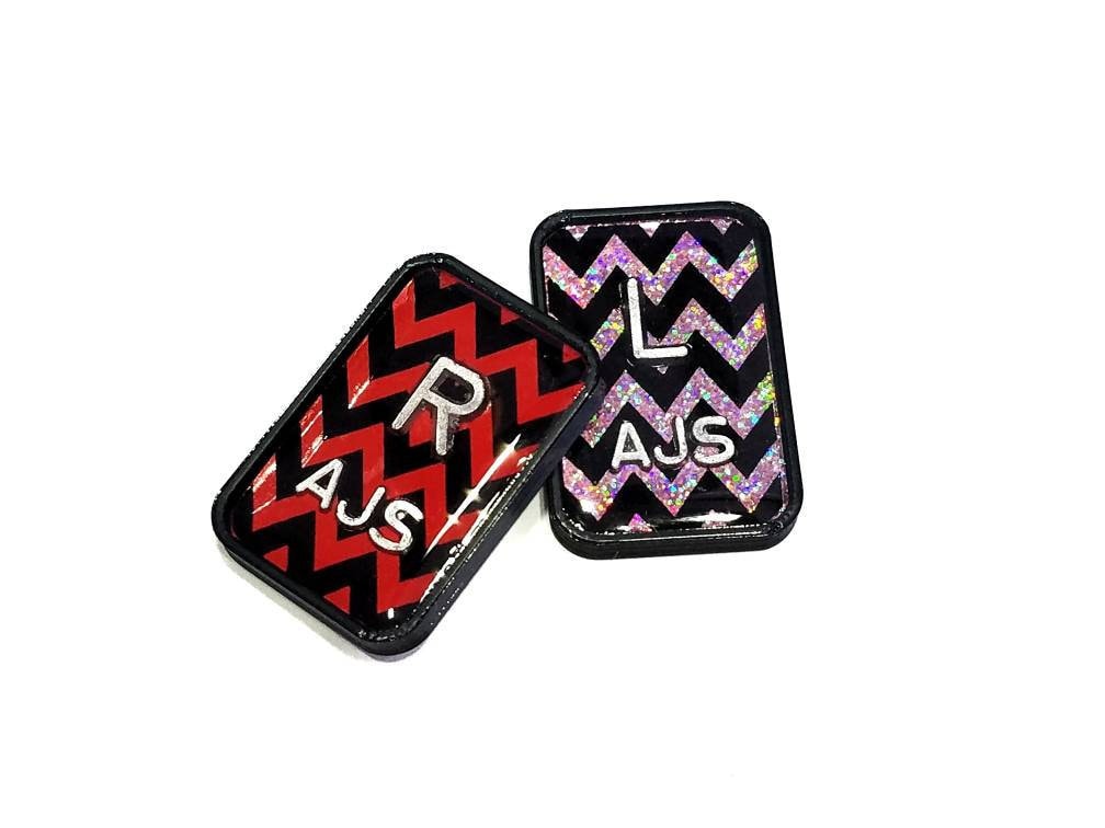 Chevron X-ray Markers - Rad Tech Gift - Glitter X-ray Markers - Fun X ...