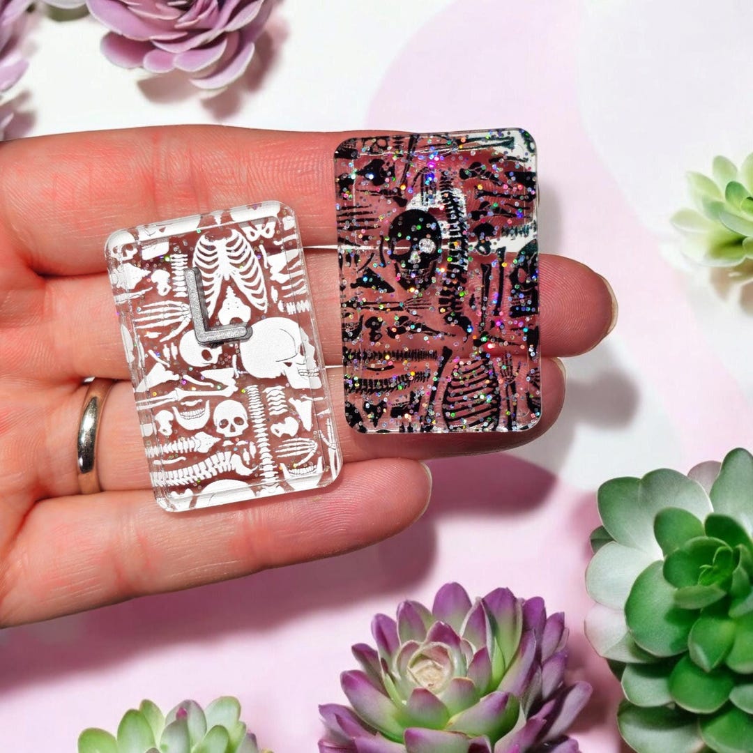 Holo Glitter Anatomy Bones Xray Markers - Anatomy X-ray Markers ...