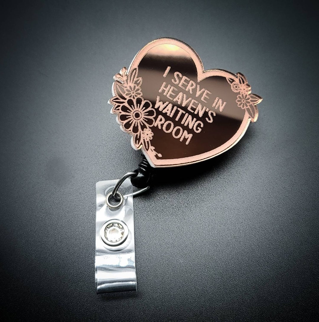 Hospice Badge Reel - Hospice Nurse Badge Reel- Hospice Nurse Gift ...