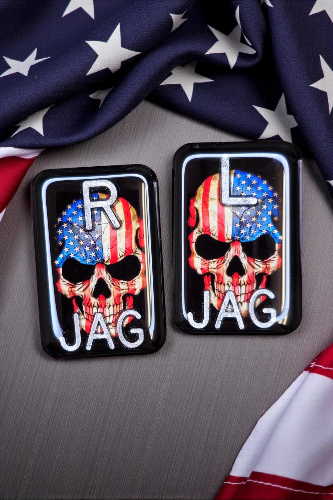 American Flag X-ray Marker- Patriotic Xray Markers With Initials ...