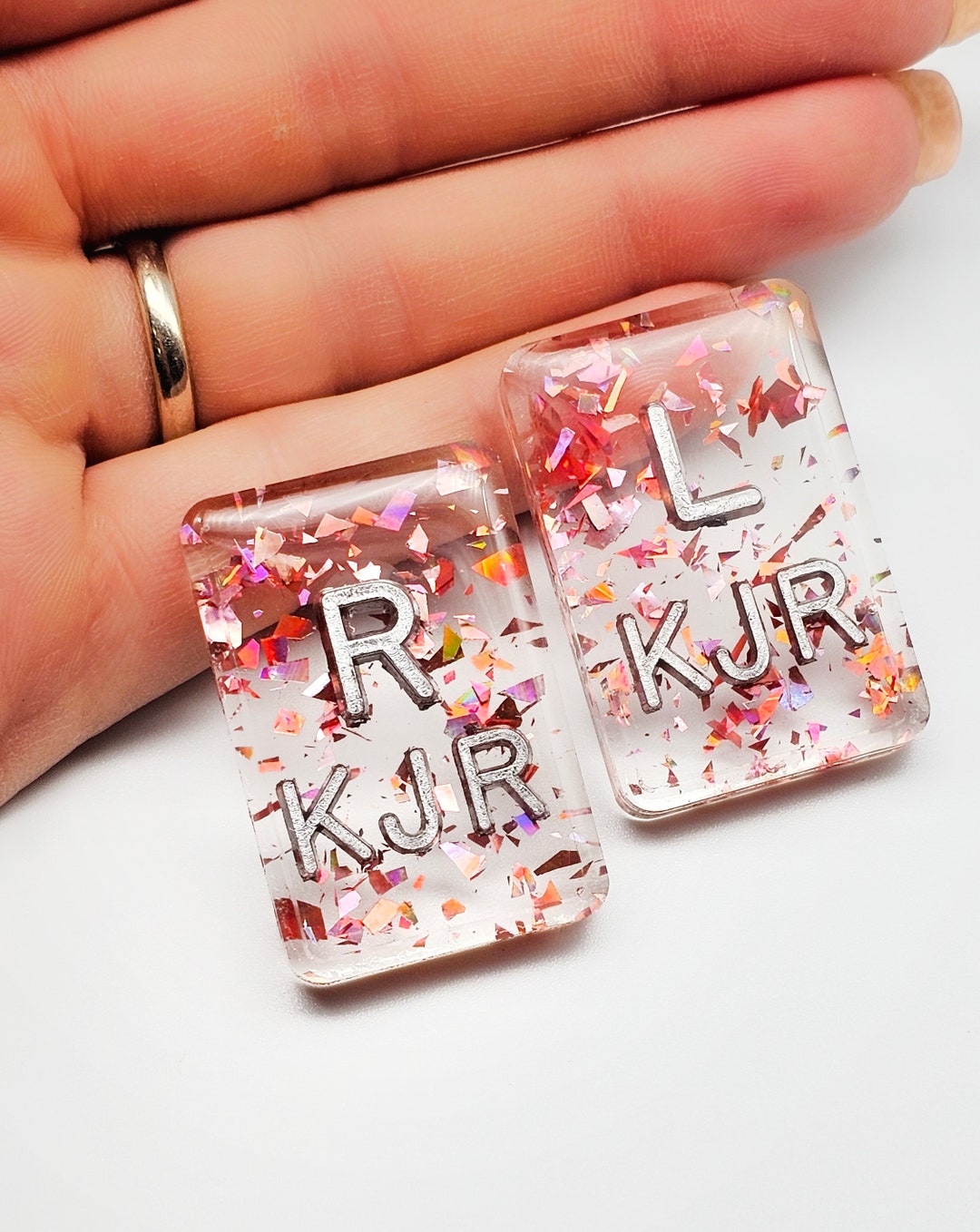 Rose Gold Flake Xray Markers - Transparent Glitter X-ray Markers ...