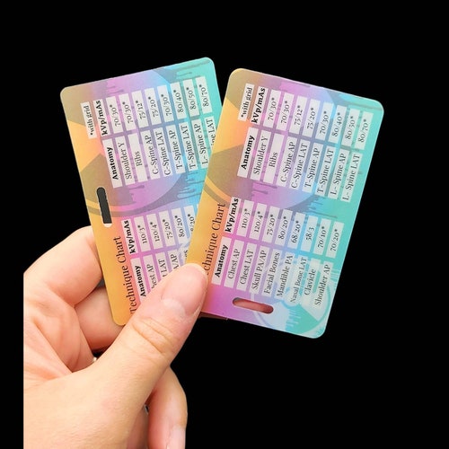 PEDIATRIC DR Technique Chart for X-ray Technologist - Etsy