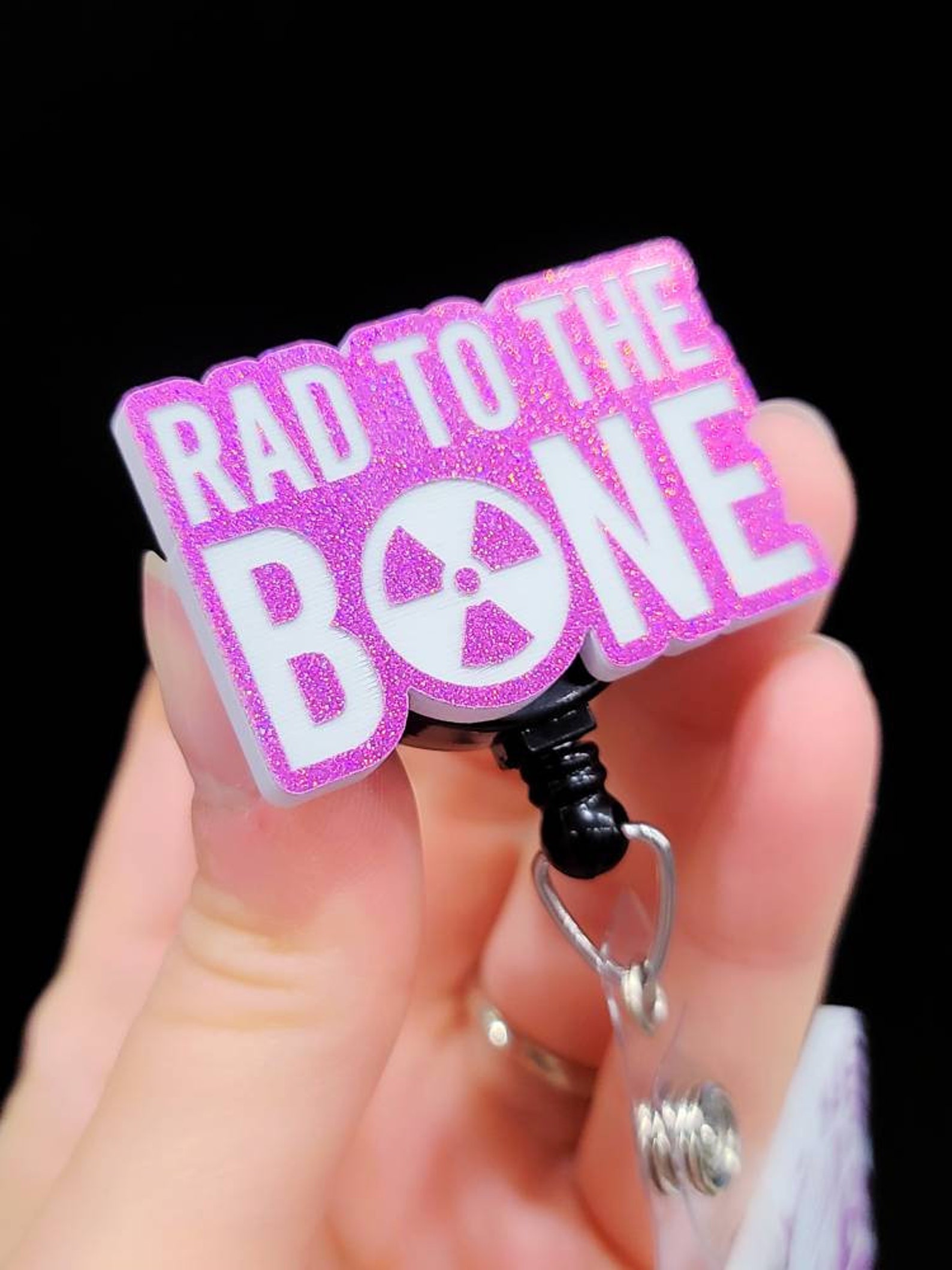 Badge Reel and Badge Buddy Set - Radiology Badge Reel - Xray Badge ...