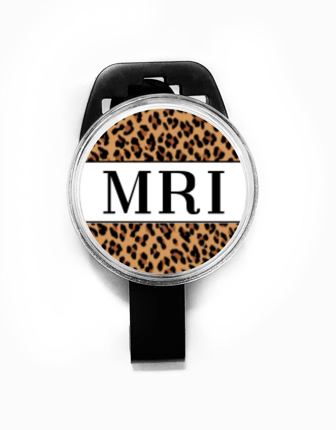 MRI Safe Badge Reel - Cheetah Mri Tech Badge Holder - Non Magnetic ...