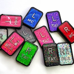 Holographic Oil Spill X-ray Markers Fun Xray Markers With Initials ...