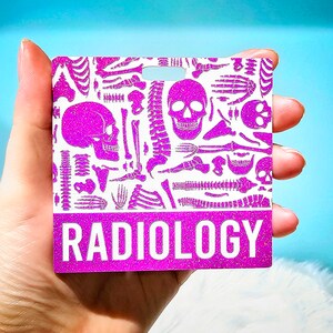 Radiology Badge Buddy Xray Badge Buddy Anatomy Badge - Etsy