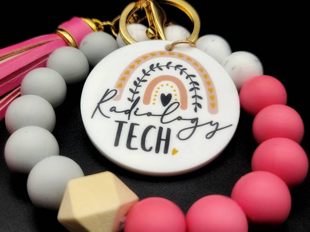 Xray Tech Gift - Radiology Gift - Xray Keychain - Boho Keychain - Rad ...