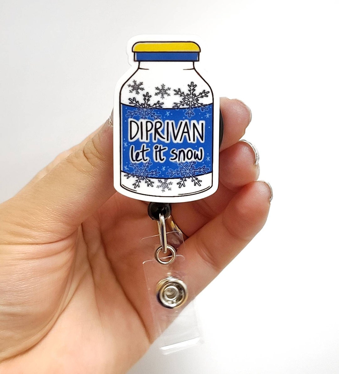 Funny Nurse Badge Reel - Crna Badge - Icu Nurse Badge - Xray Badge ...