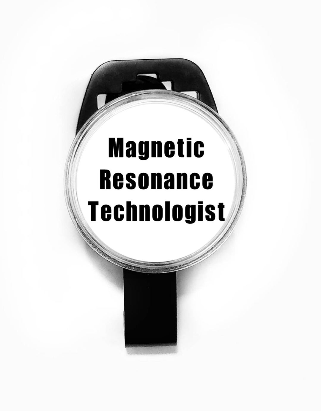 MRI Safe Badge Reel - Magnetic Resonance Technologist Badge - Non ...
