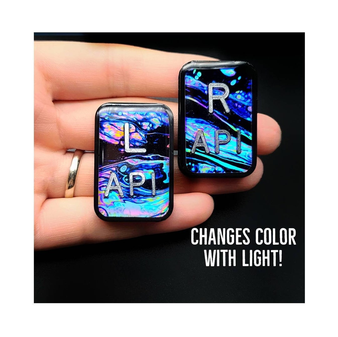 Holographic Oil Spill X-ray Markers - Fun Xray Markers With Initials ...