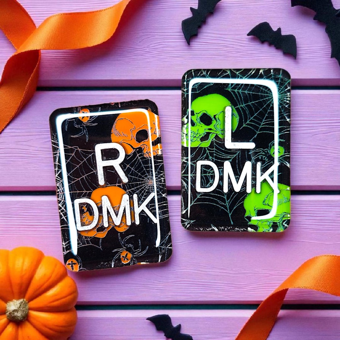 Spooky Halloween X-ray Marker Set With Initials - Spooky Xray Markers ...
