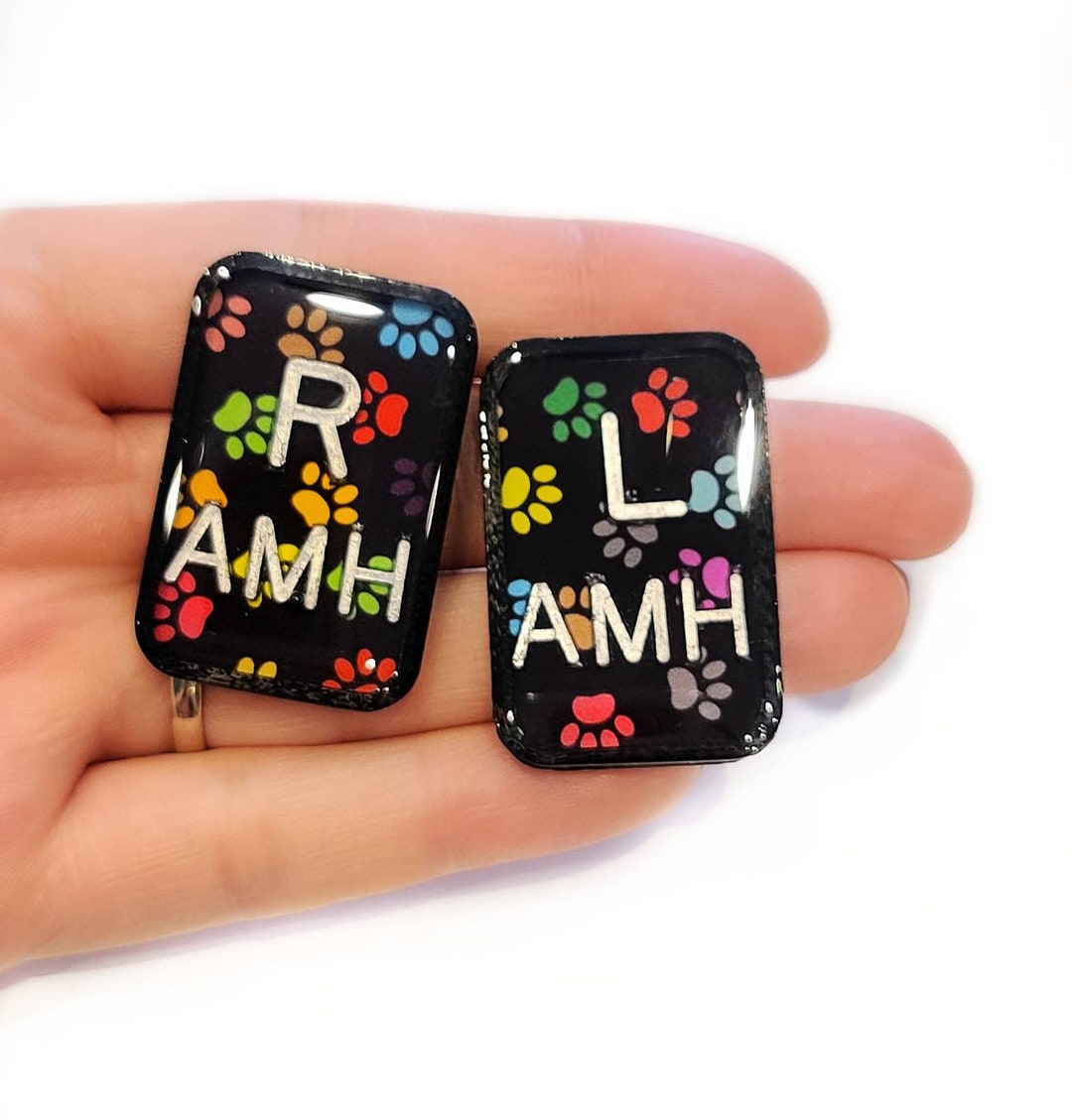 Colorful Animal Paw X-ray Marker Set - Dog Paw Xray Marker - Cat Paw ...