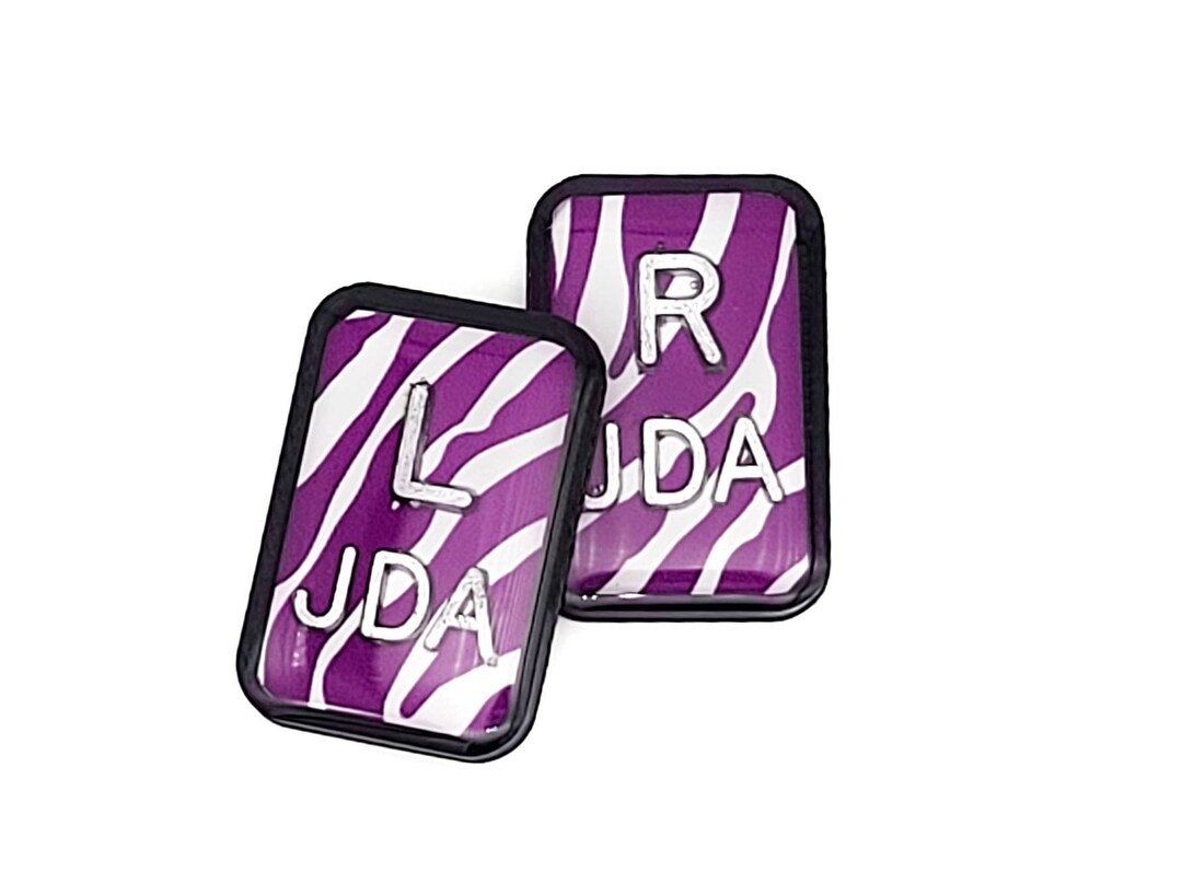Purple Zebra X-ray Marker Set - Animal Pattern Xray Marker -rad Tech ...