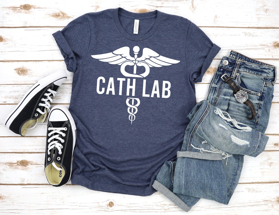 Cath Lab Shirt Catheterization Lab T-shirt Xray Tech Shirt - Etsy