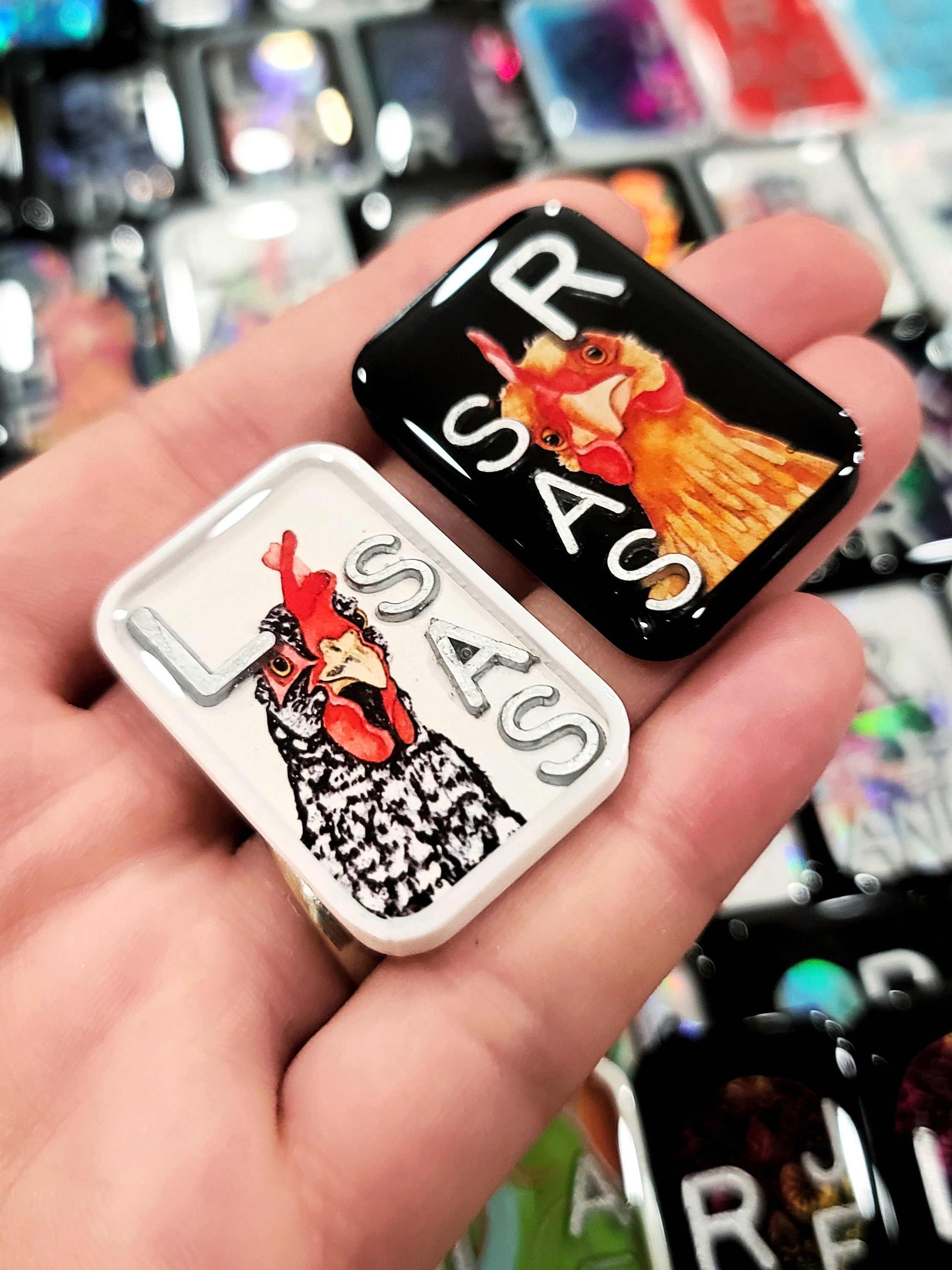 Chicken X-ray Marker- Farm Animal Xray Markers With Initials - Cute ...