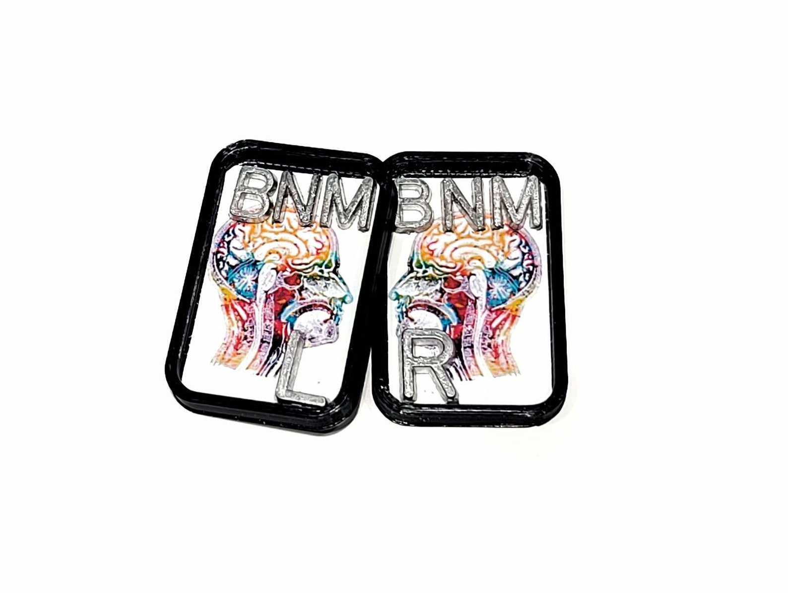 Human Anatomy Marker Set sagittal Brain Xray Markers With Initials ...